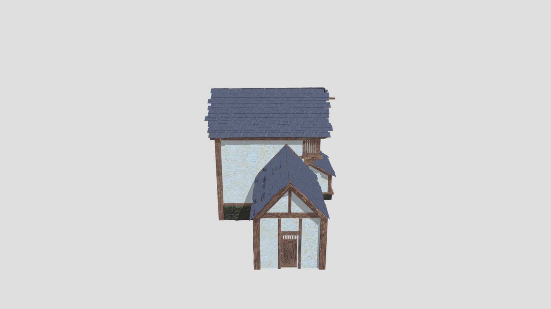 textured house beta - 3D model by WyattR22 [206acf6] - Sketchfab