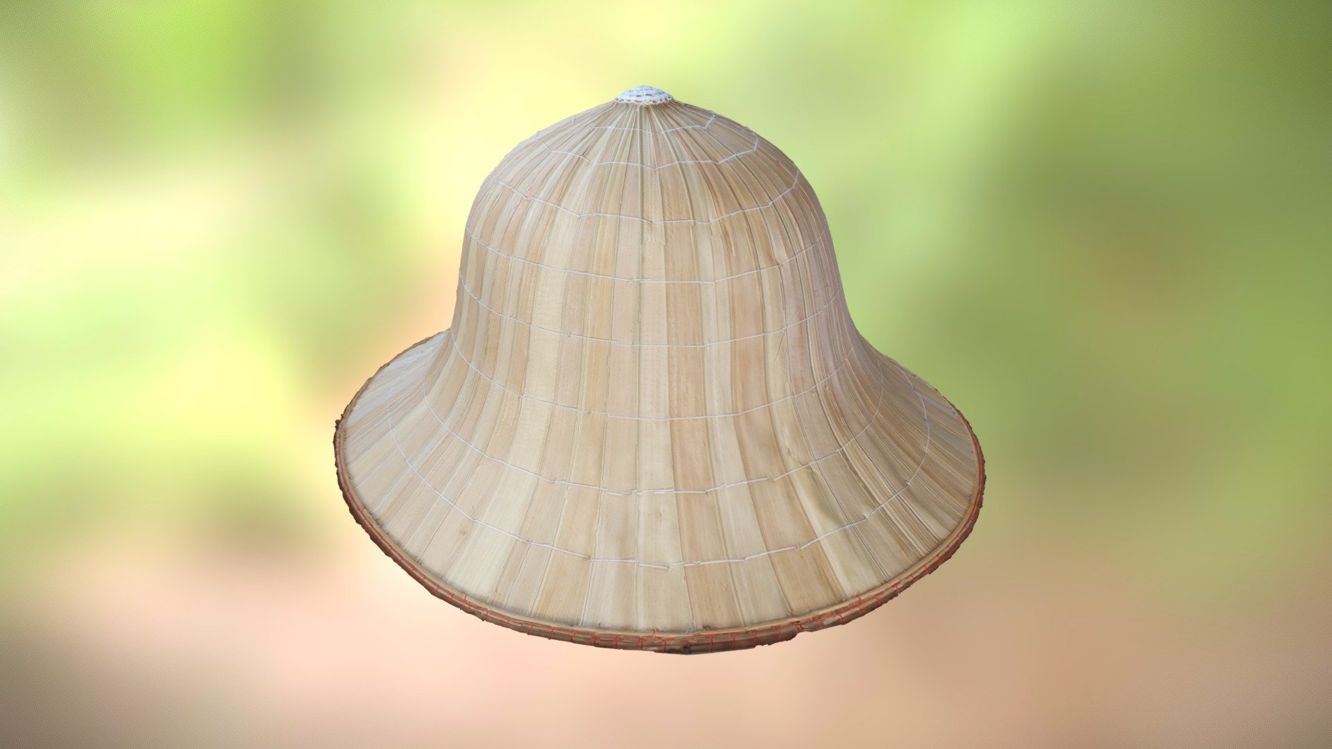 Vietnamese Hat (nón lá) - 3D model by artorius [206ad84] - Sketchfab