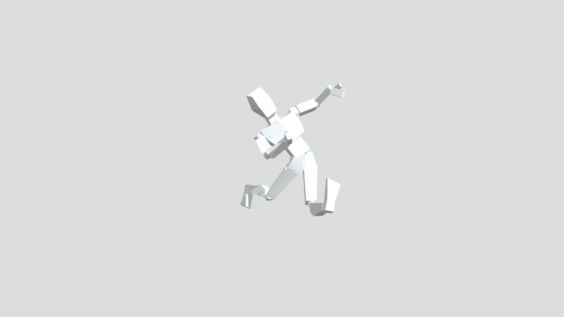 Guy falling then rotating onto his head - Download Free 3D model by ...