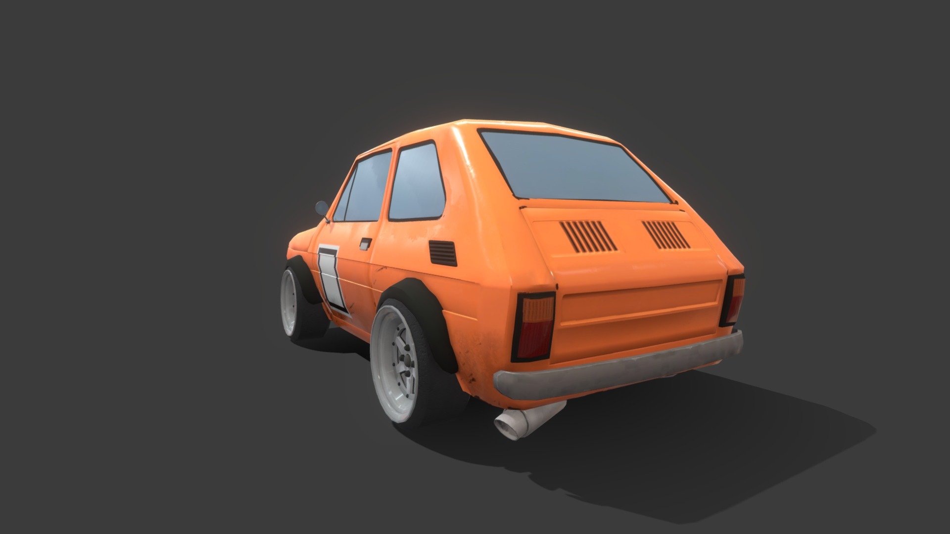 Maluch Weekend racer - 3D model by facu.goy [206ce3a] - Sketchfab