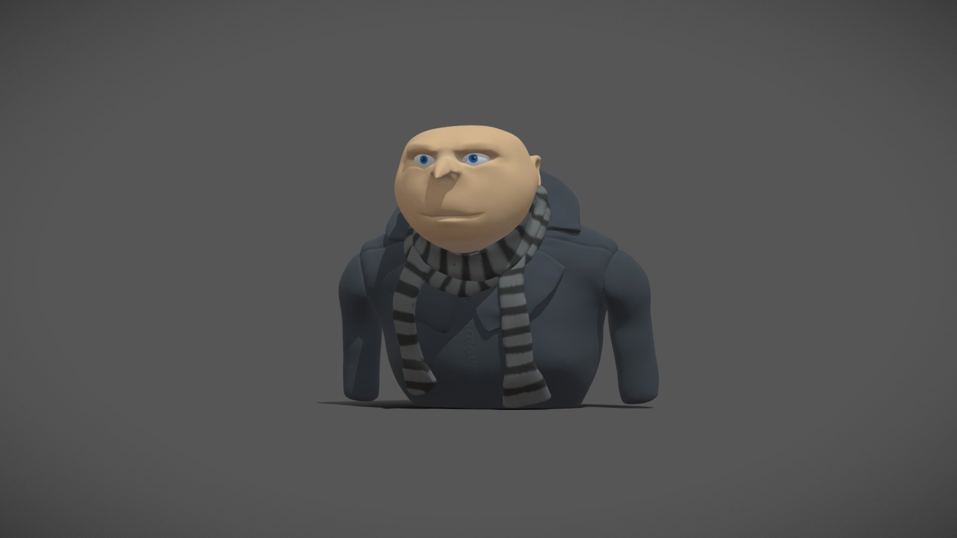 Gru - Despicable me - 3D model by MarianaGil [206d79b] - Sketchfab
