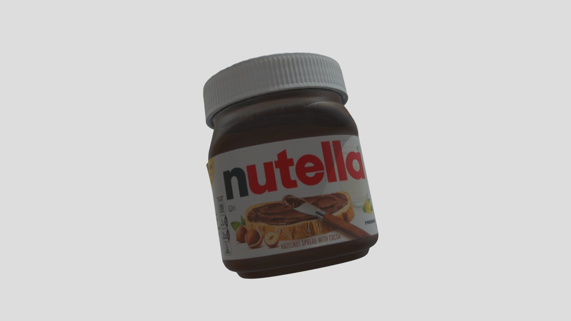 Nutella - 3D model by Capture It In 3D (@CaptureMeIn3D) [206e15e ...