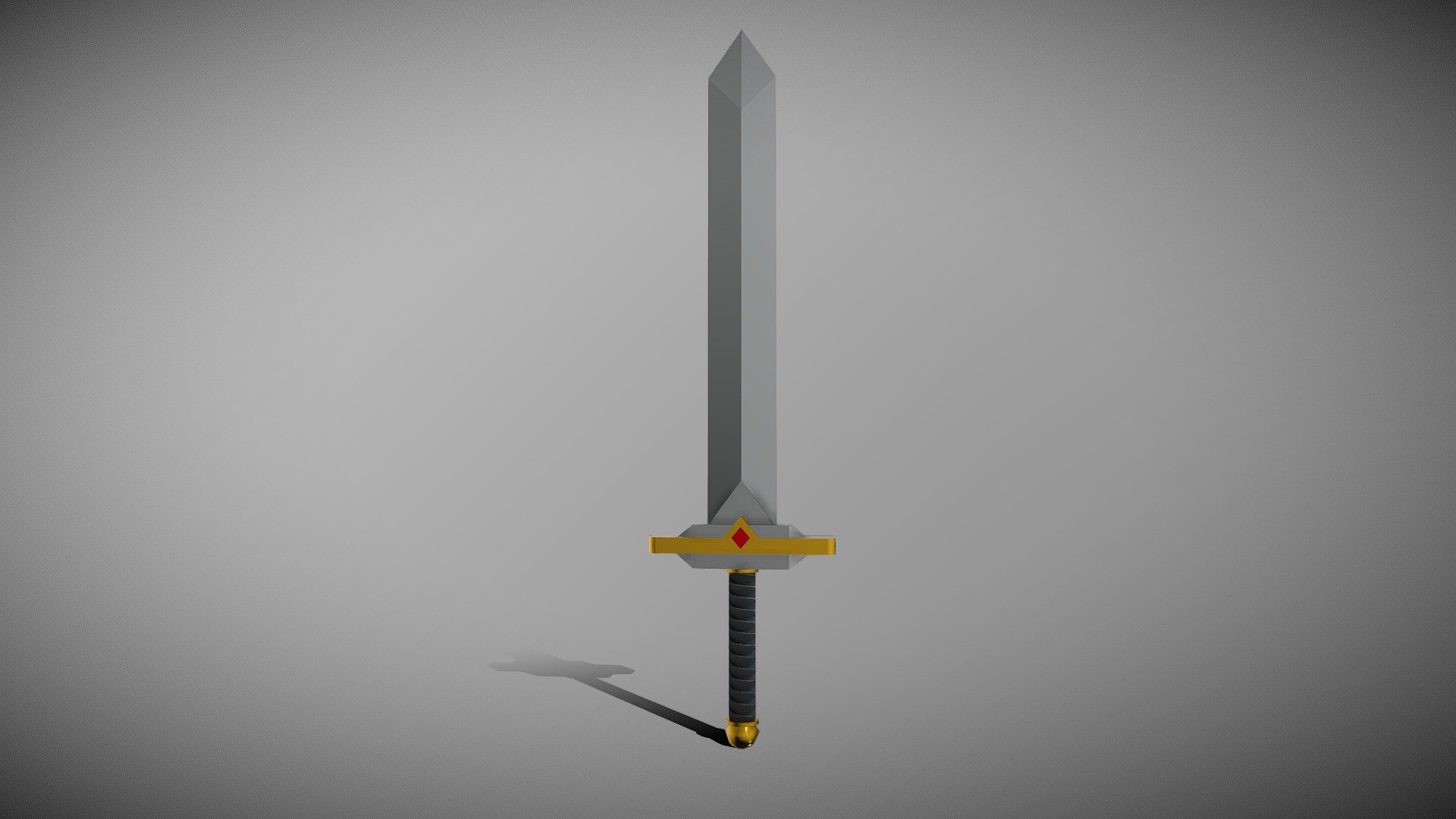 free low poly sword - Download Free 3D model by cold607 [206e279] - Sketchfab