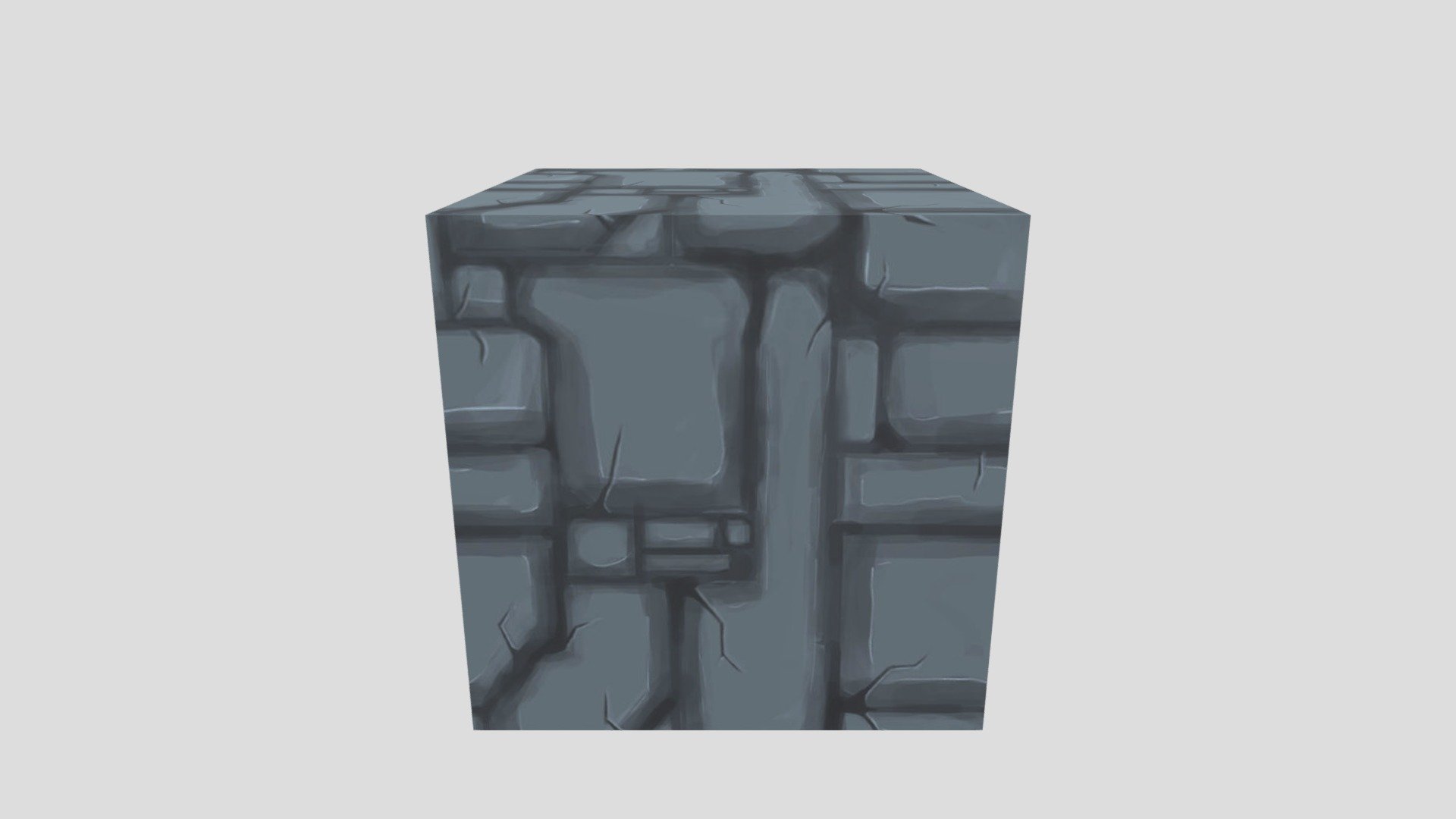 Cube_rock - Download Free 3D model by SamBrandin [206f8b4] - Sketchfab