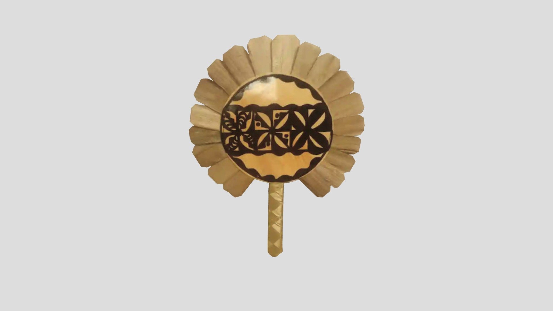 Tongan Handicraft Fans - 3D model by Aziz.Sisi.Akafomo [206ff59 ...