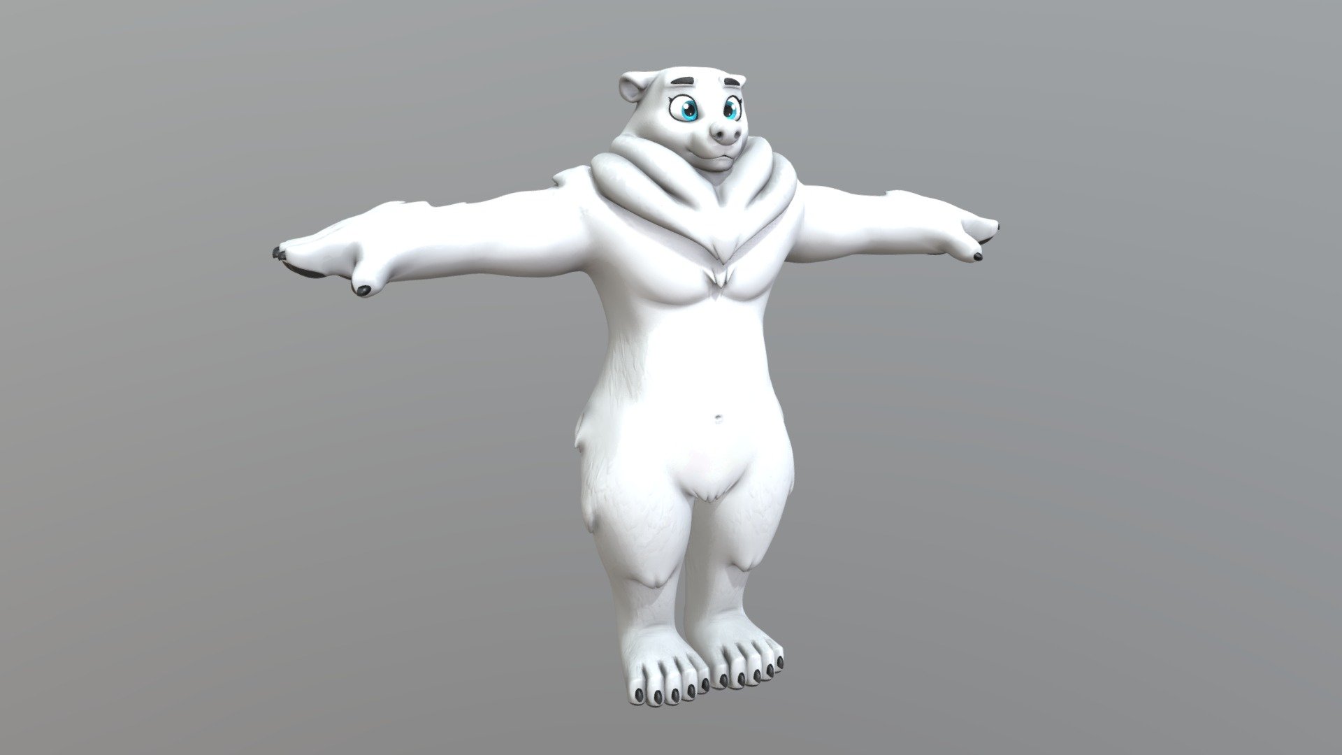 Bear - VRChat & VTuber Avatar - 3D model by Zab (@lixyco) [2070363] - Sketchfab