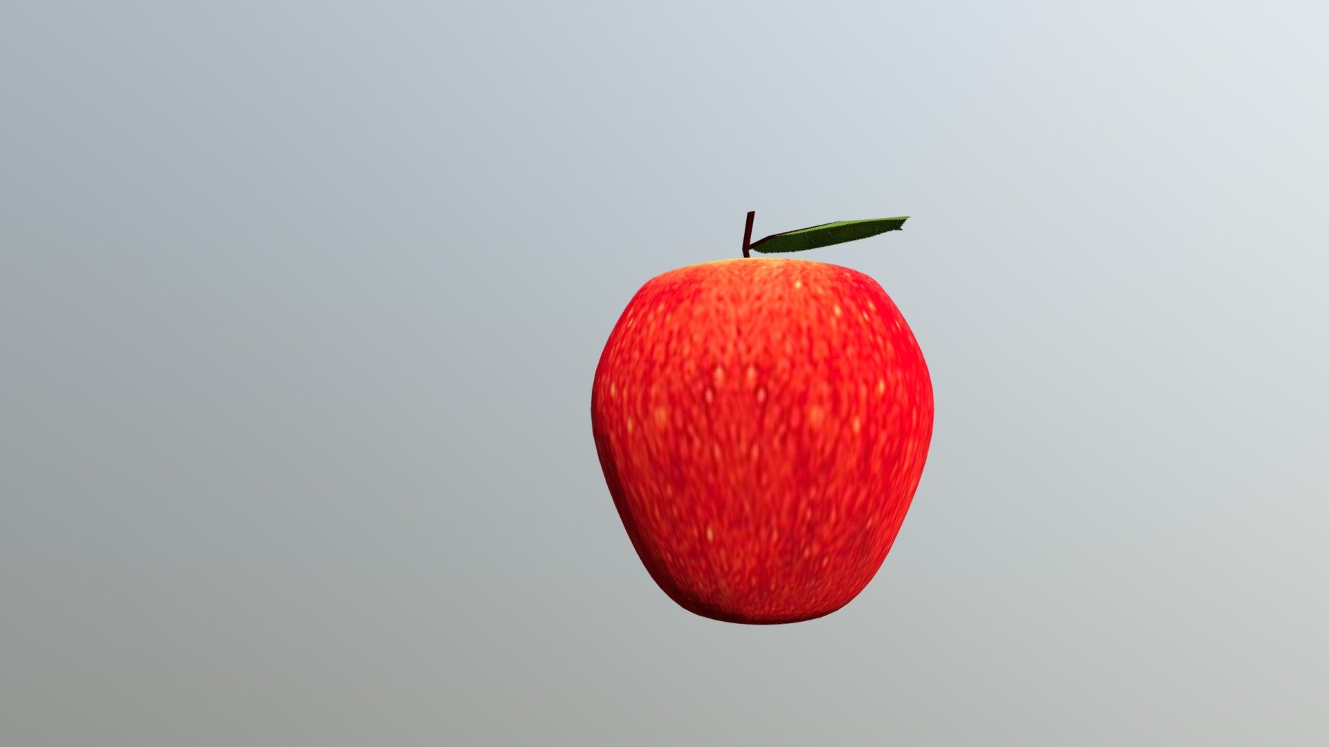 red apple - 3D model by catafest [2072f57] - Sketchfab