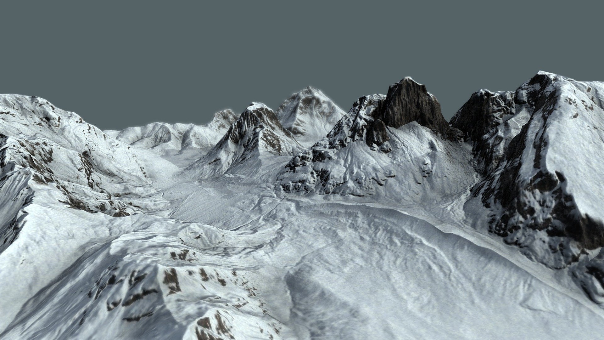 Land of the Ice and Snow - Buy Royalty Free 3D model by Radju [207359c ...