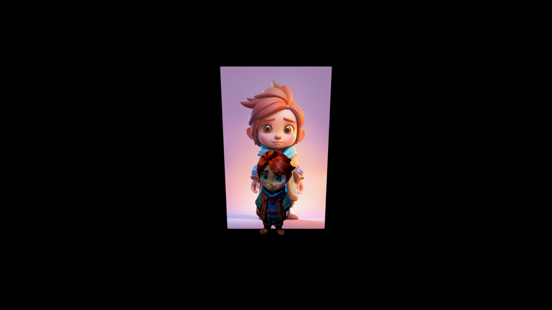 Image title A 3D cartoon character standing on a - Download Free 3D ...