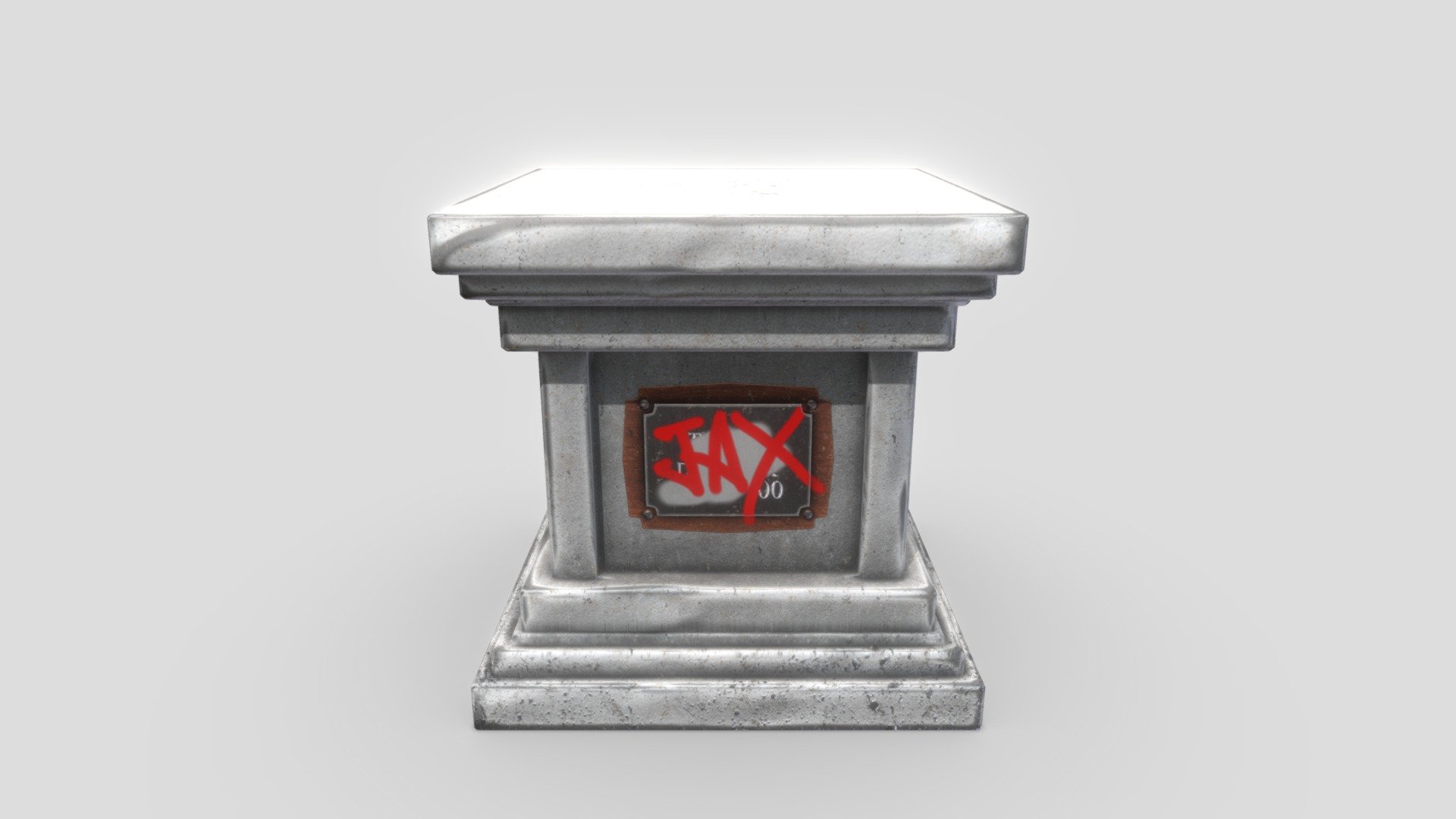 Pedestal - Download Free 3D model by apolllo6 [2074d31] - Sketchfab