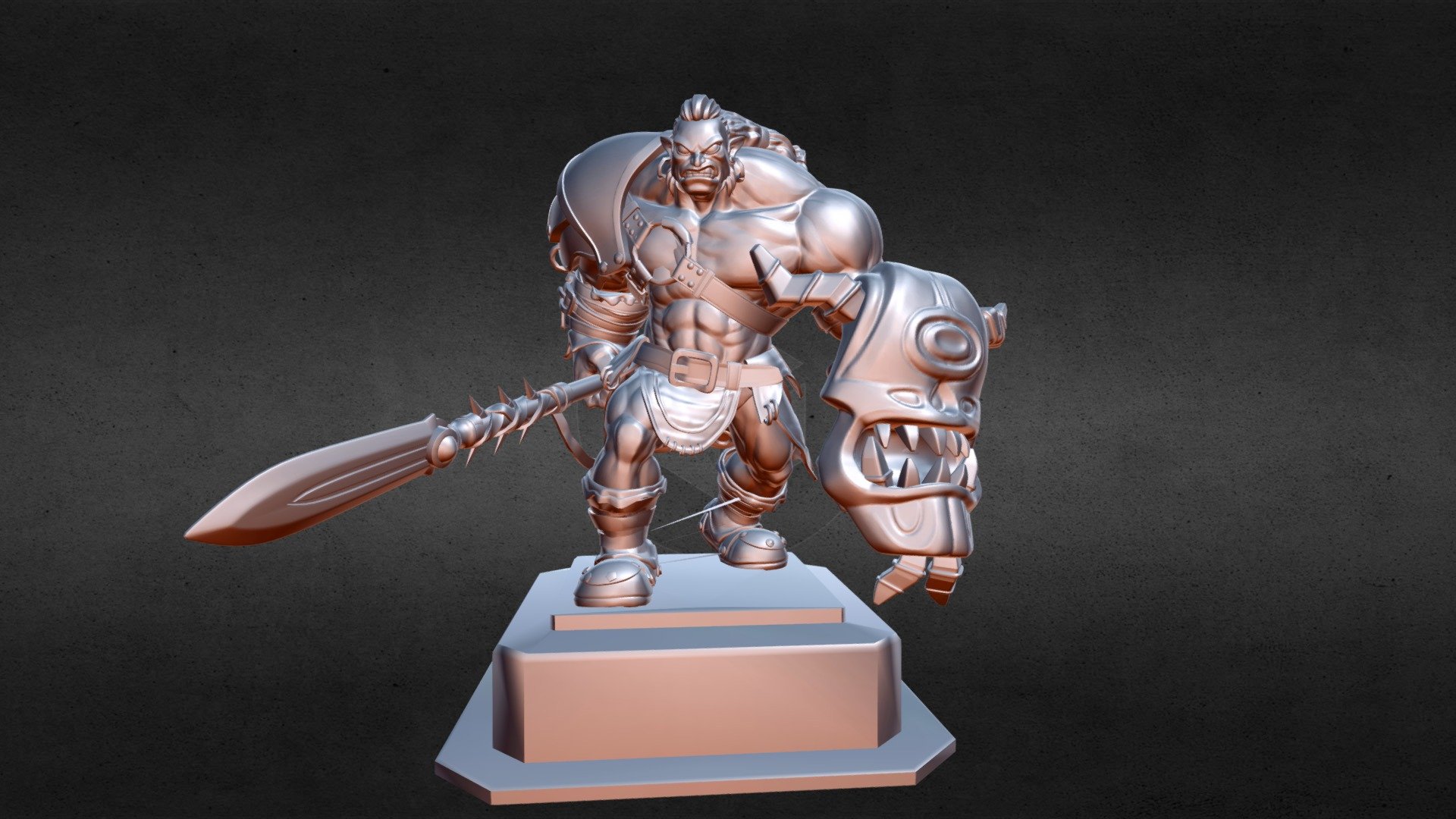 Nguyen Duy Vinh Zbrush 3d Model By Cgtraining 1halfstone [2076dfa