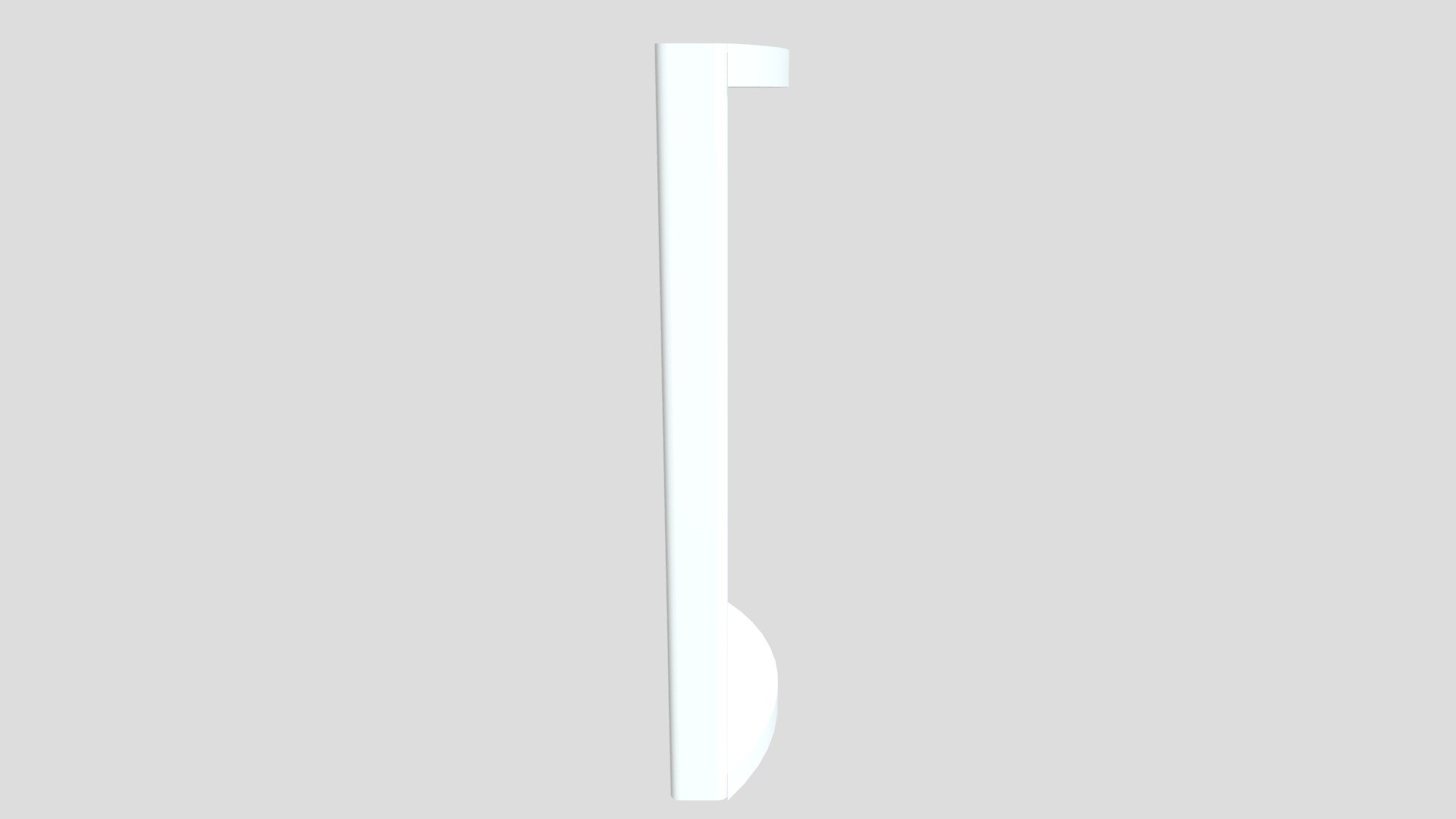Railing of the bridge of the hotel Burj El Arab - 3D model by ...