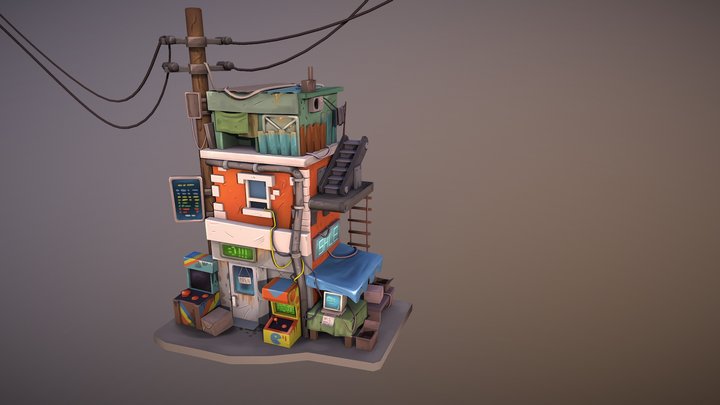 Cuberpunk 3D models - Sketchfab