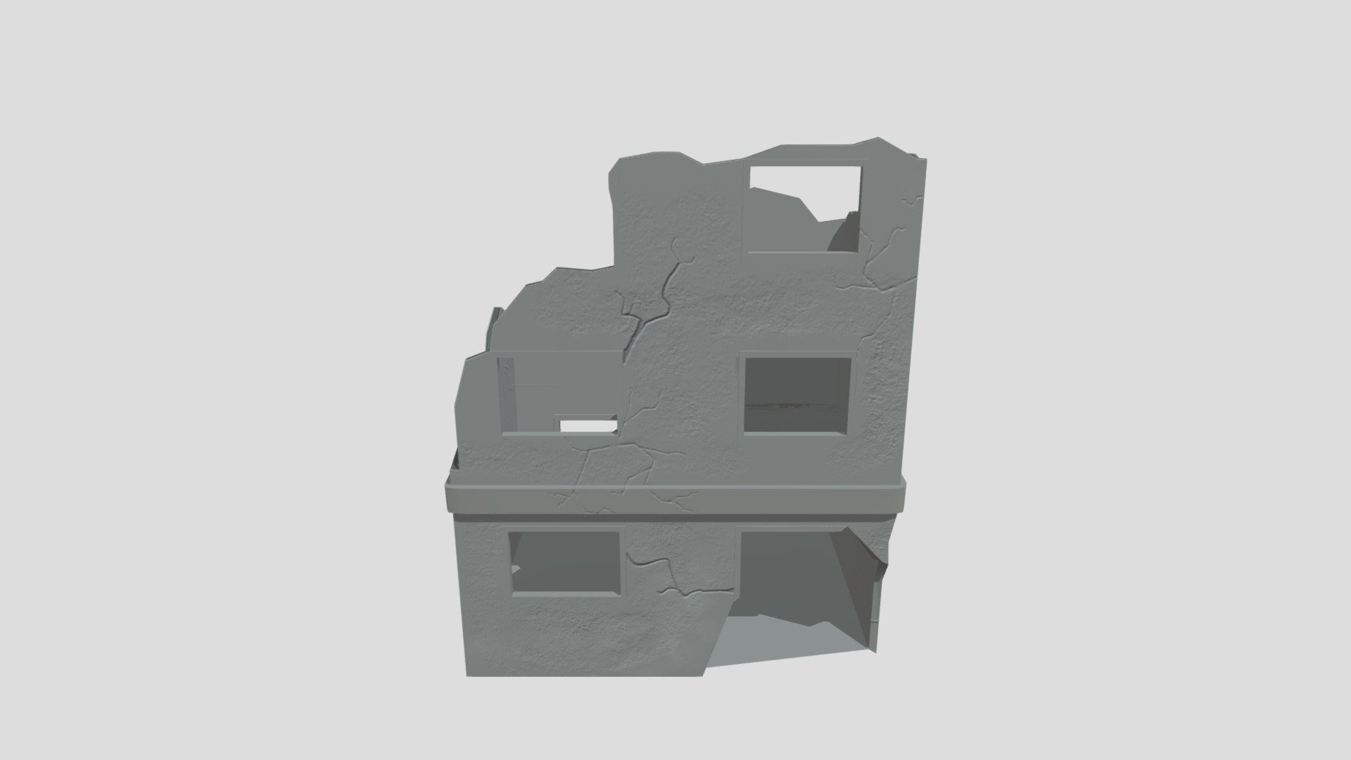 broken bulding - Download Free 3D model by n0stardust (@noortjeschuur ...