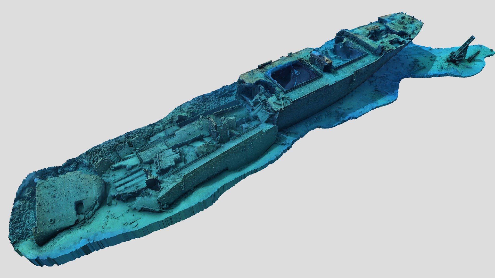 Wreck of MV Million Hope in the Red Sea - 3D model by holger.buss ...