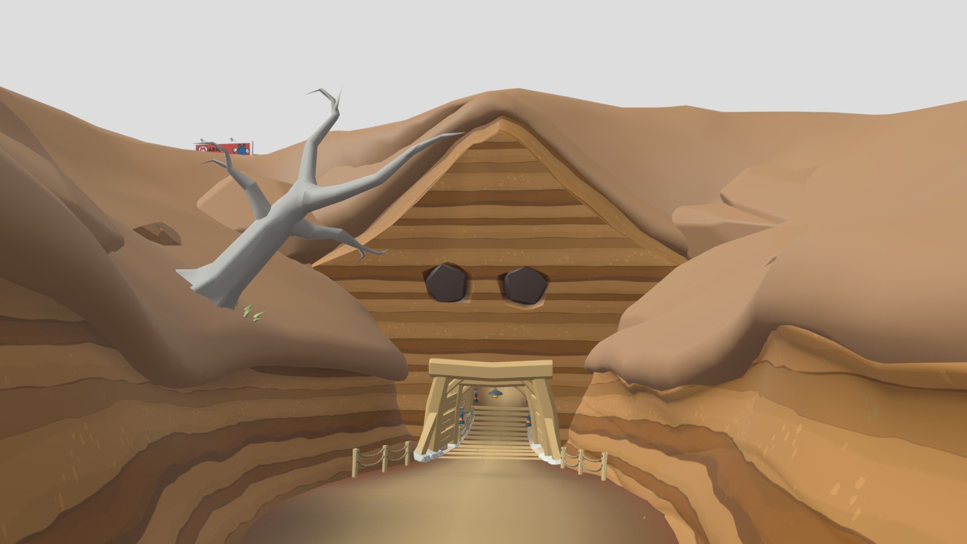N64 Choco Mountain - 3D model by Polygonal_64 (@LegoshiFan) [207b068 ...