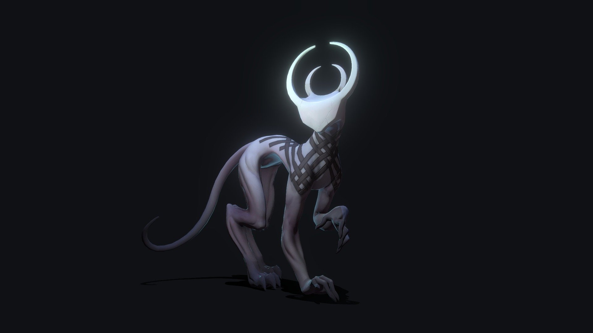 Monster - 3D model by Billie (@billiestray) [207bcc7] - Sketchfab