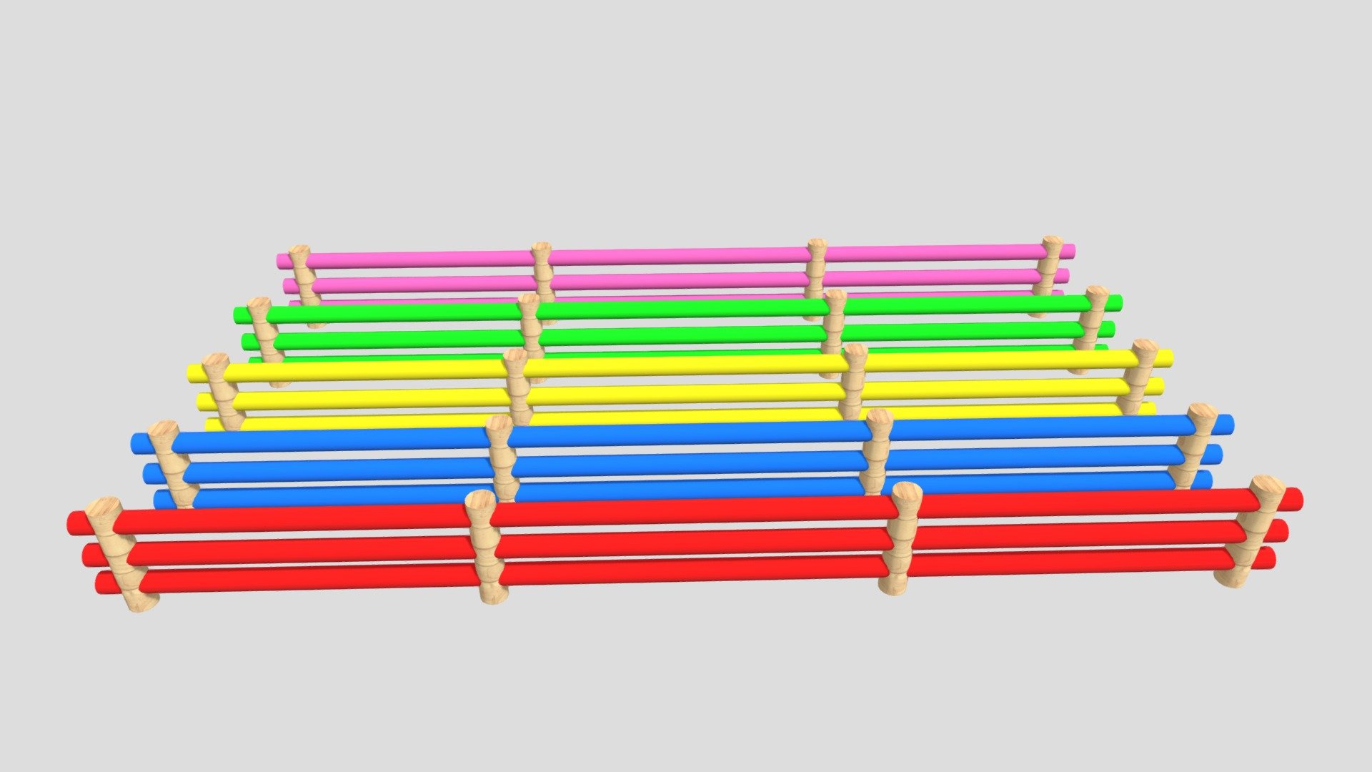 Custom Colored Fence Farming Simulator 22 - 3D model by farmerkun ...