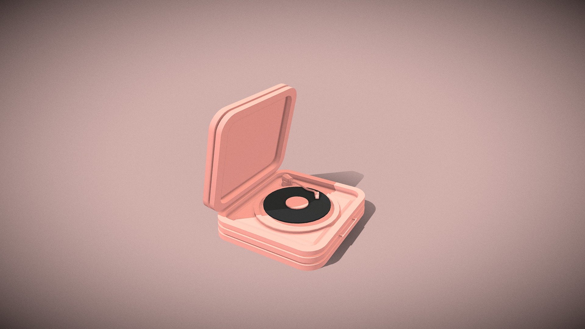 CUTE TURNTABLES - Download Free 3D model by Damla Yagli (@ddamlayagli ...