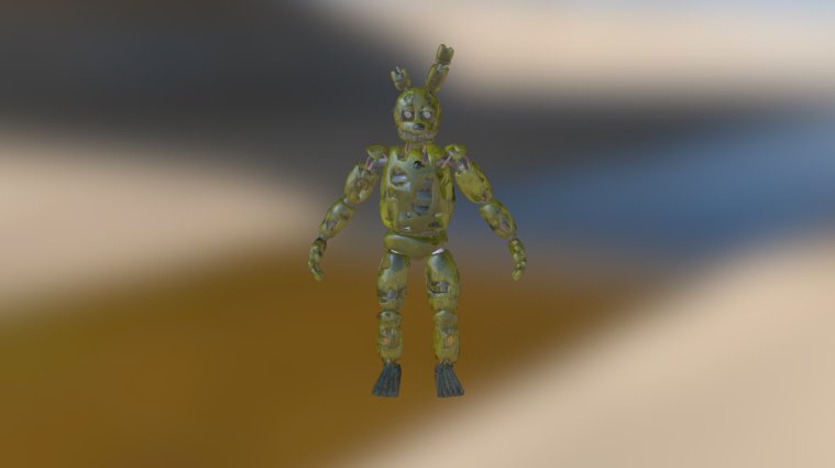 SpringTrap By ConfederateJoe - 3D model by freddyfazbearwin [207f7f9 ...