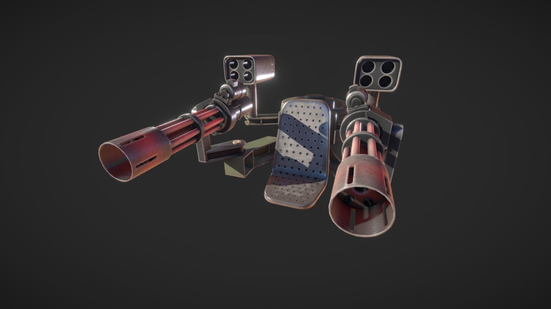 Turrel - 3D model by xrooshka [207fbe7] - Sketchfab