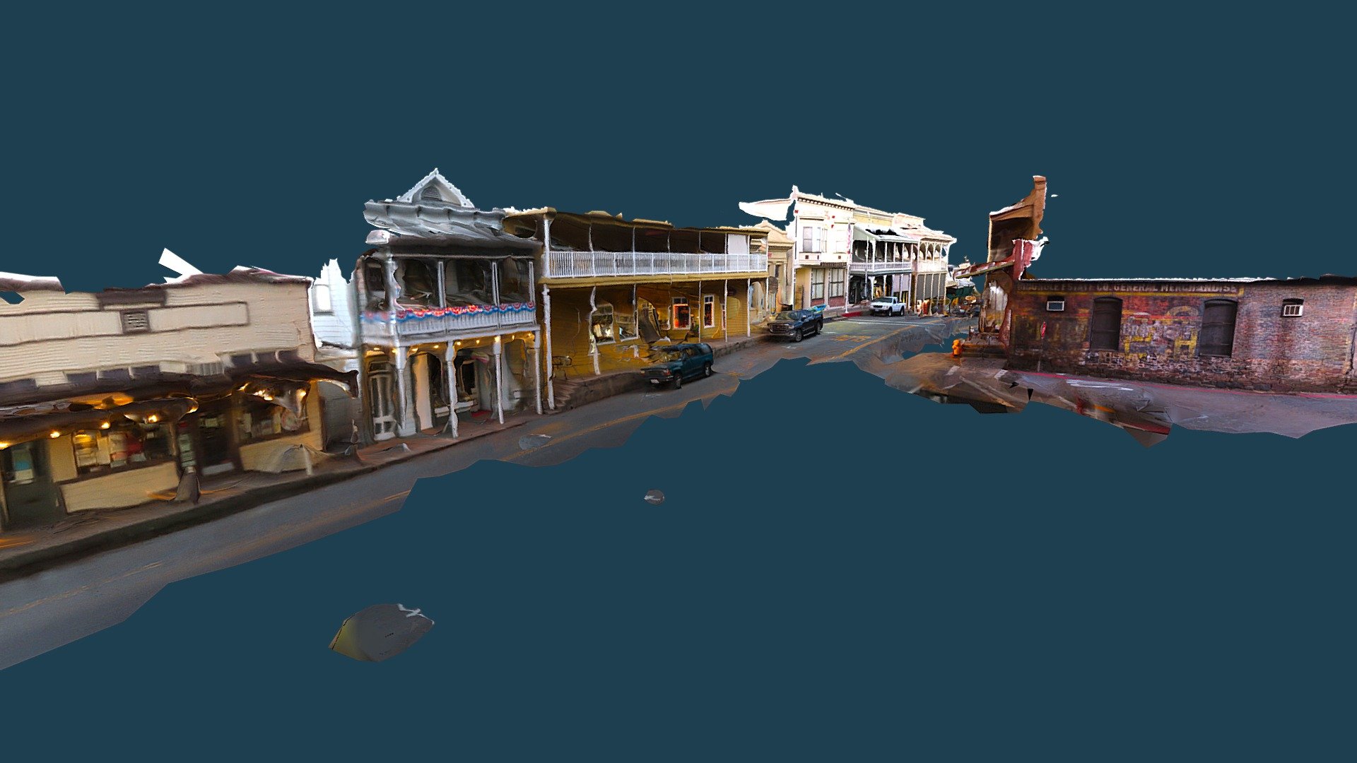 Sutter Creek, Evening - Buy Royalty Free 3D model by John Toeppen ...