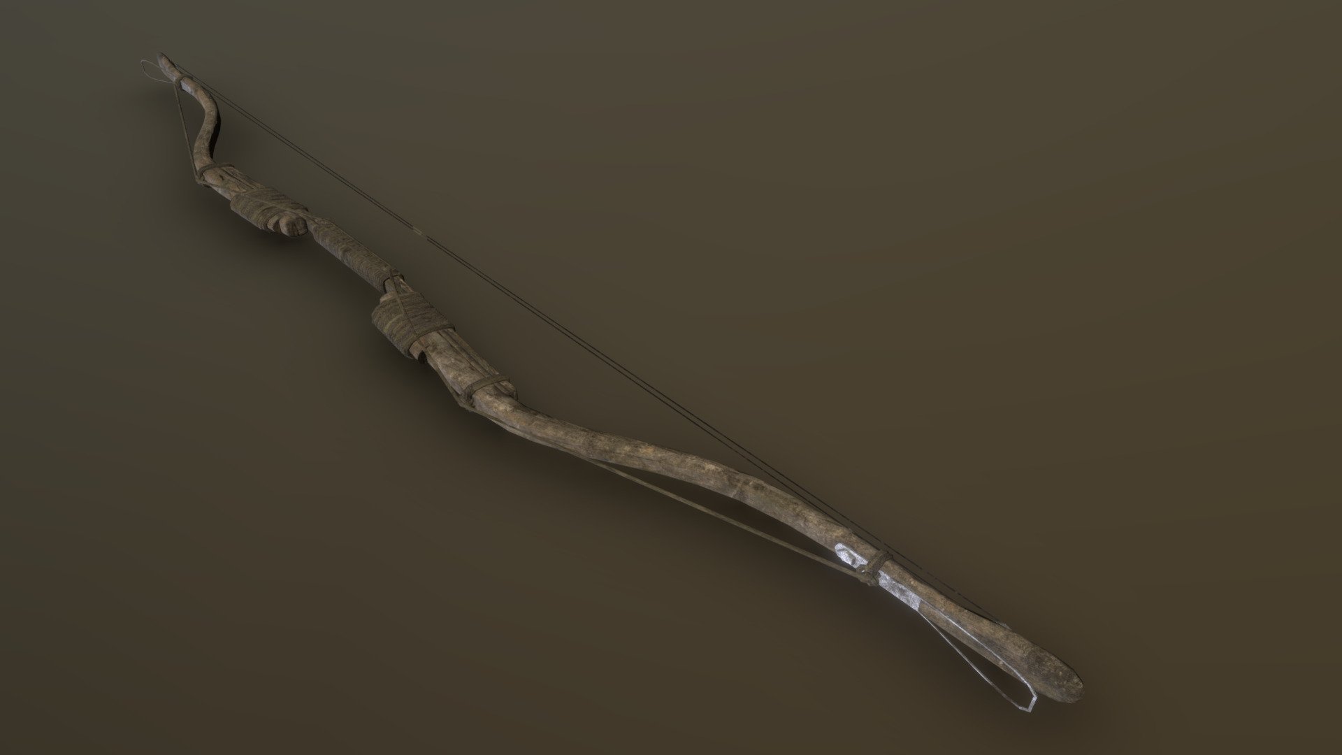 Recurve Longbow - 3D model by CGenesis [20815b2] - Sketchfab