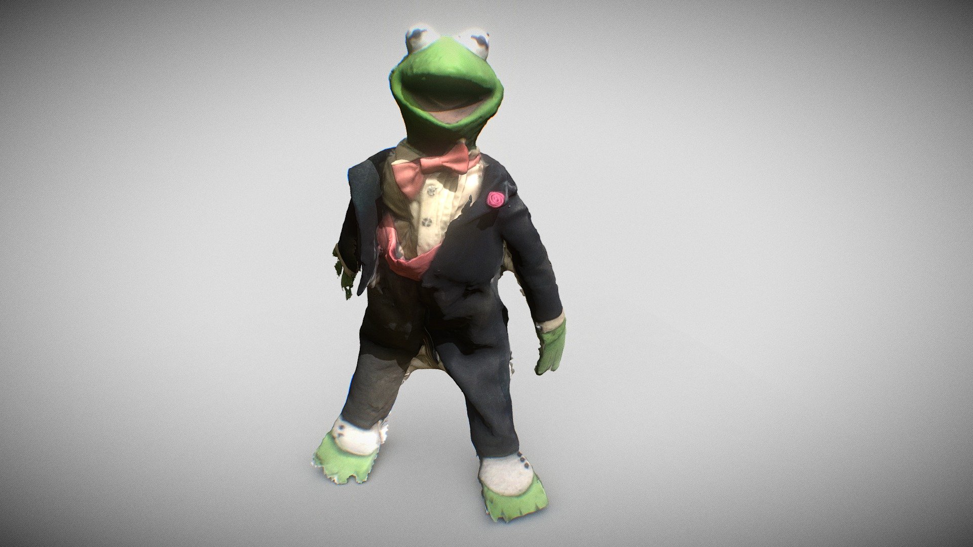 Kermit Puppet - Download Free 3D model by mkturkcan [208757b] - Sketchfab