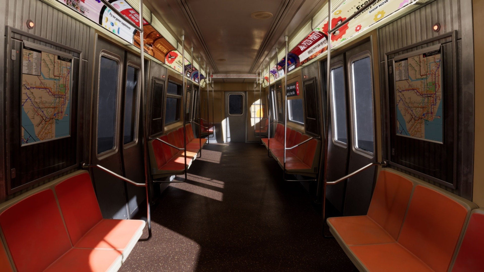 Subway Interior 360 Panoramic - 3D model by LuxS_1 [2087d10] - Sketchfab