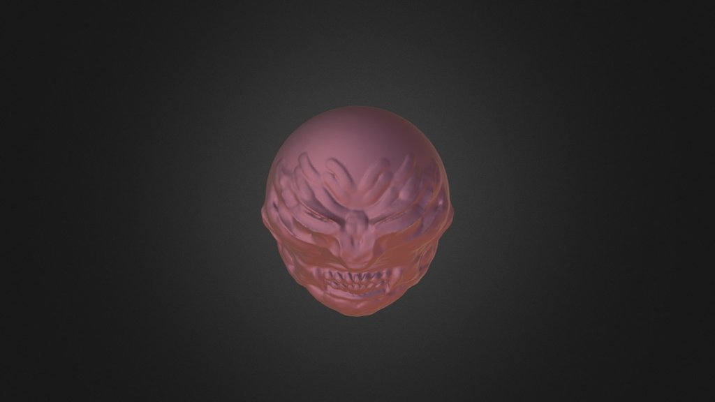 First mask 26/1 2017 - 3D model by d_rajk [2088a5a] - Sketchfab