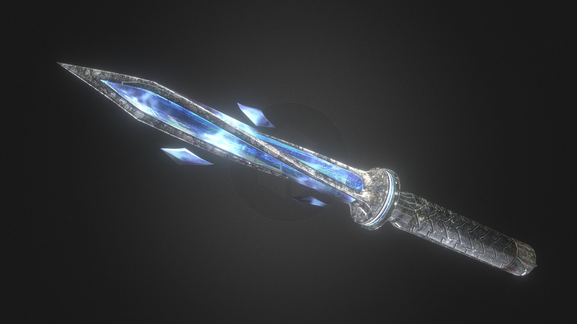 AVA's Tri-Edge Dagger Crystal - 3D model by alx_flameniro [2088f23 ...