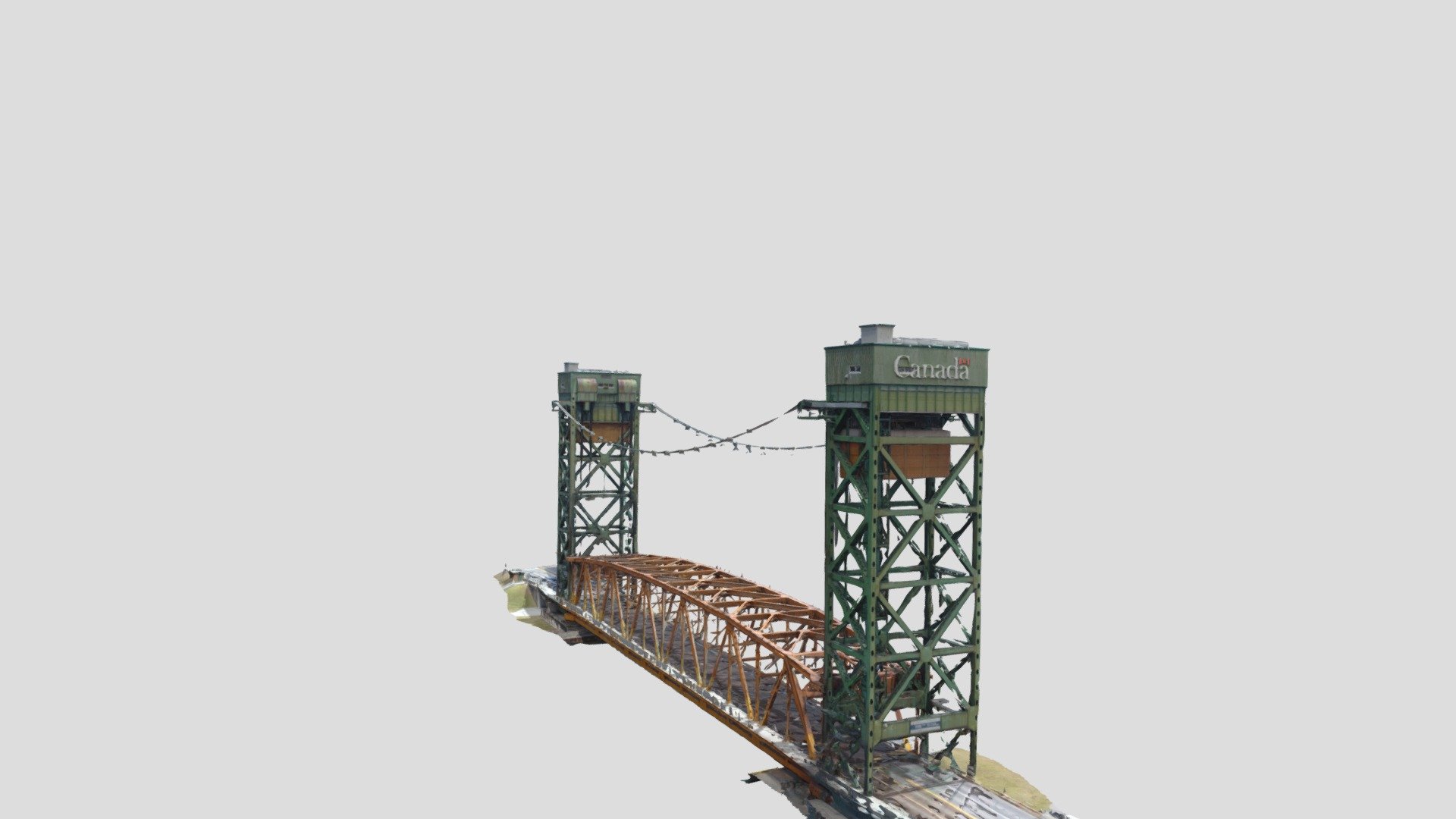 Burlington Lift bridge - 3D model by OntarioDroneSolutionsInc [20893e7 ...
