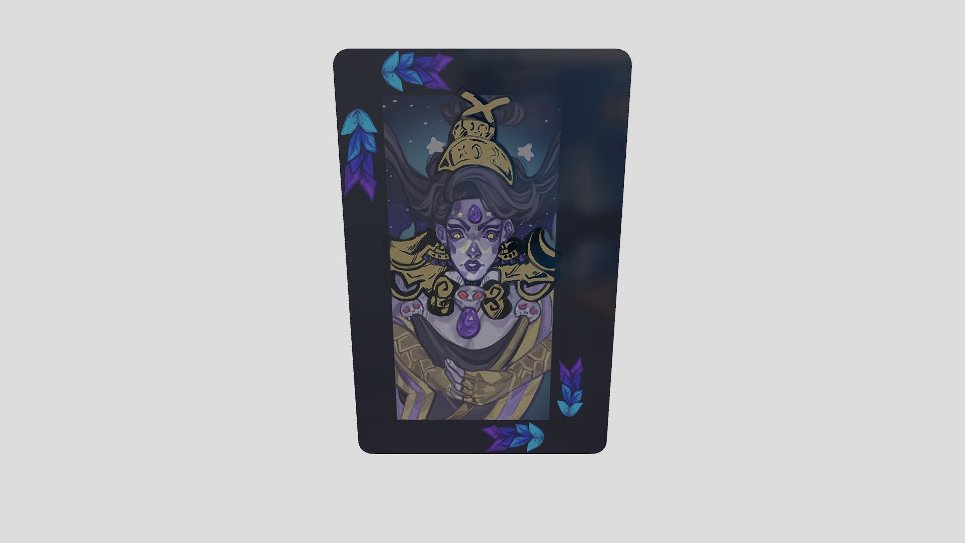 Nyx Card! - 3D model by Fraskrei [208ac59] - Sketchfab