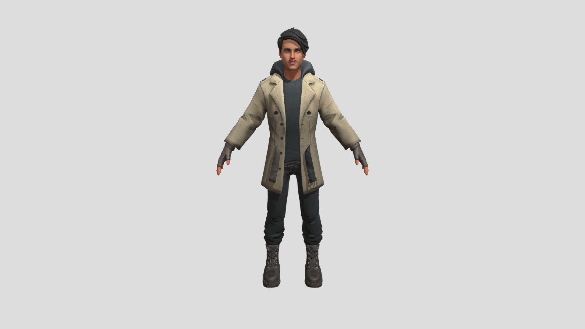 Character Ronnie - Download Free 3D model by syedafzal2007 [208b7dc ...