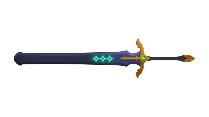 Espada_lowpoly 3D models - Sketchfab