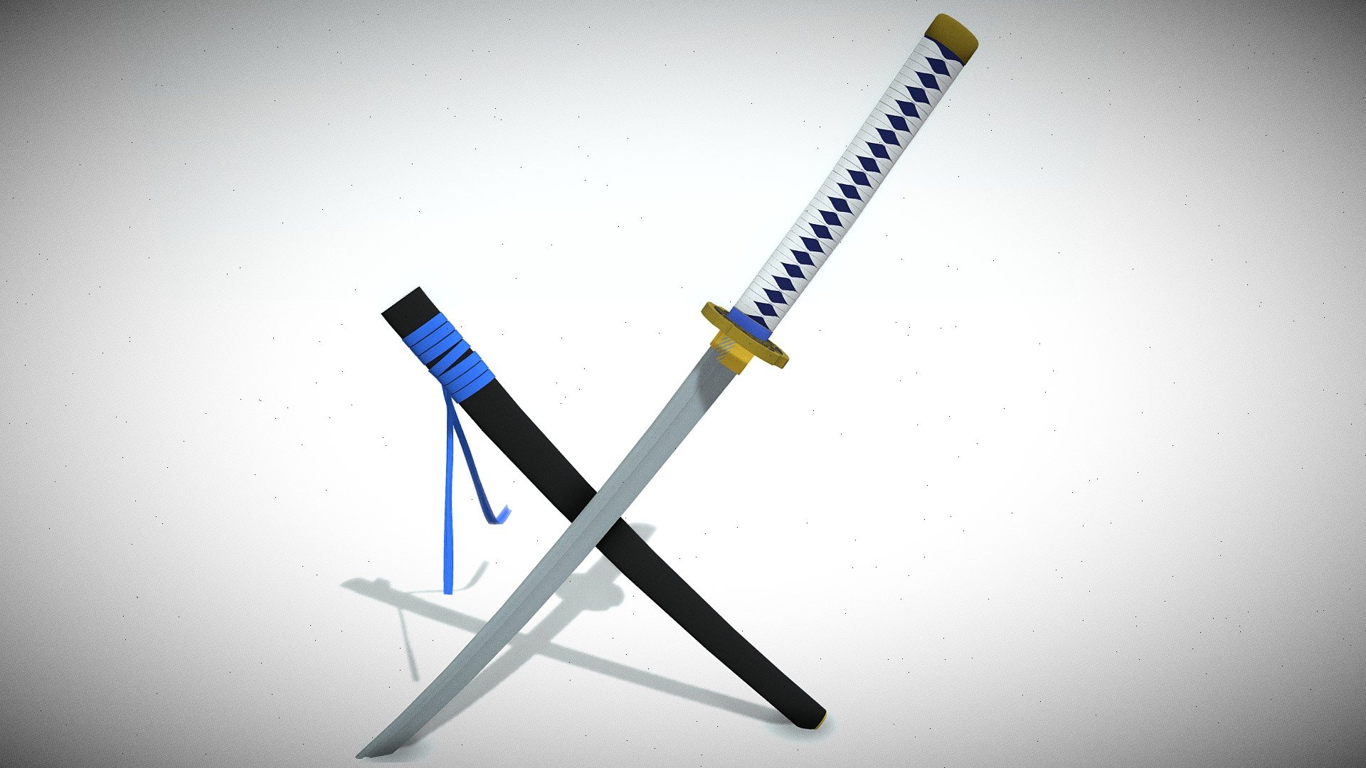 Sword Of Blue Flaw : Kindness [Shinsetsu親切] - 3D model by BlueFlaw ...