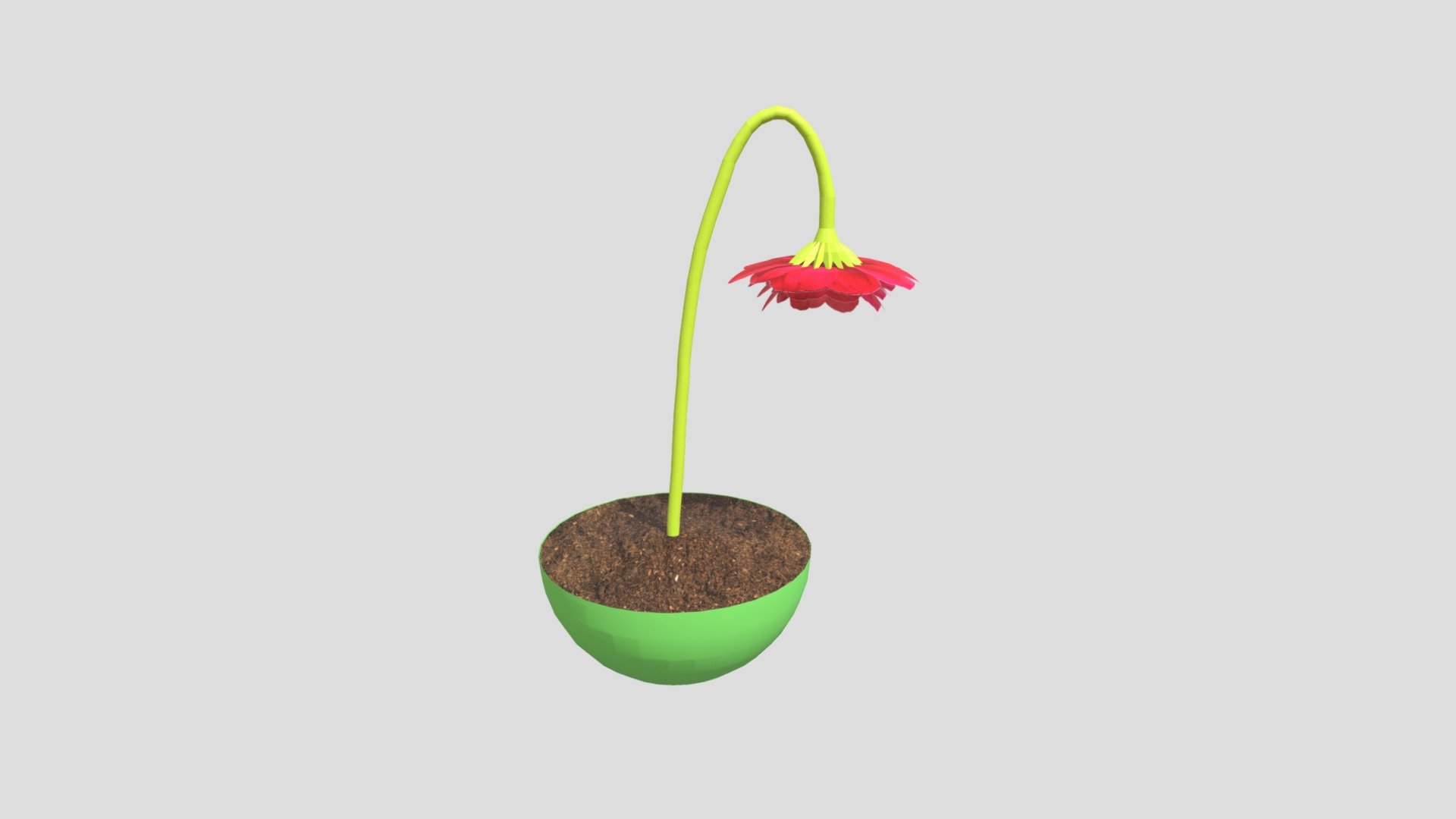 Flower pot - 3D model by MixORG [208cfef] - Sketchfab