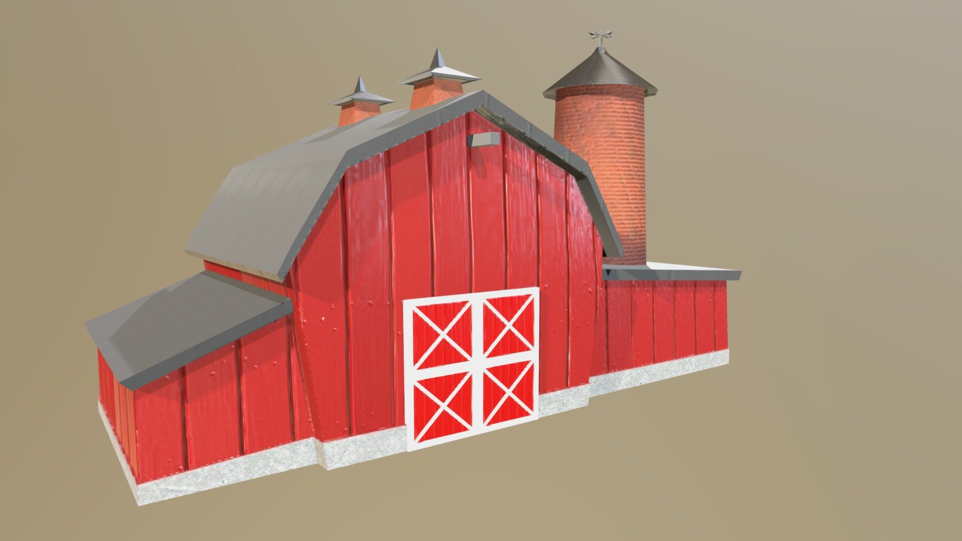 barn test 2 - 3D model by c_irby_paint (@cirby2180) [208d2a9] - Sketchfab