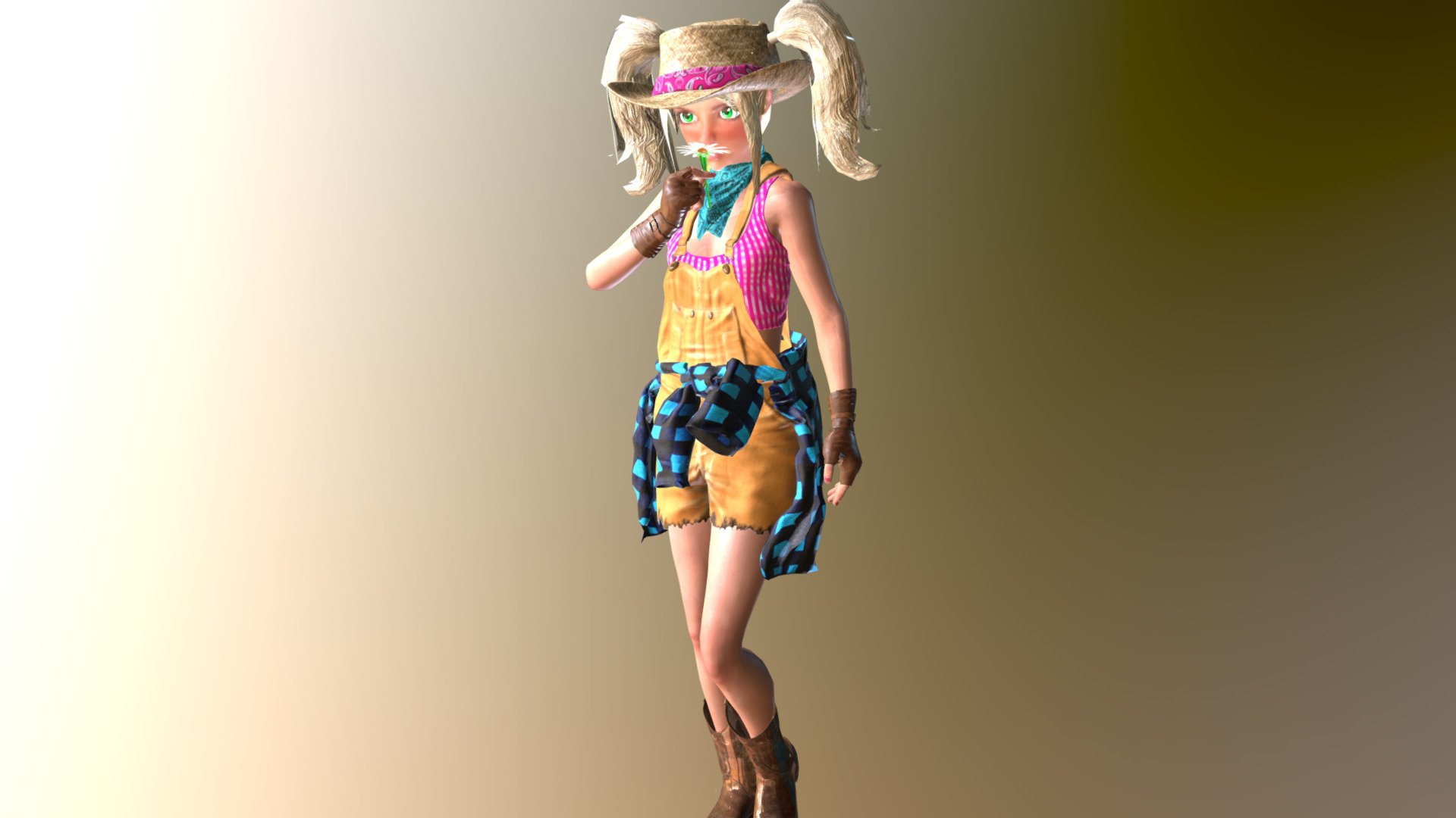 Little Tess - 3D model by Ali_Sha [208df9d] - Sketchfab