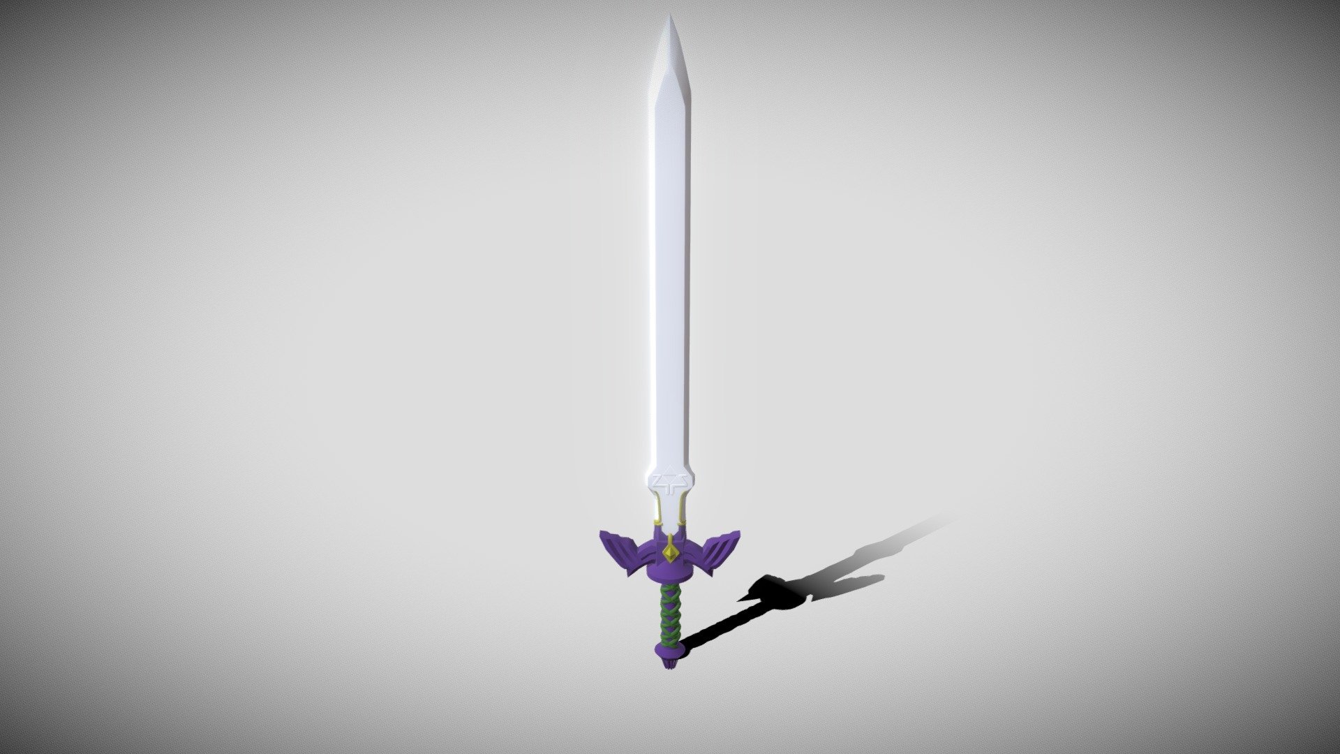 Link's Master Sword - Download Free 3D model by GroundZero ...