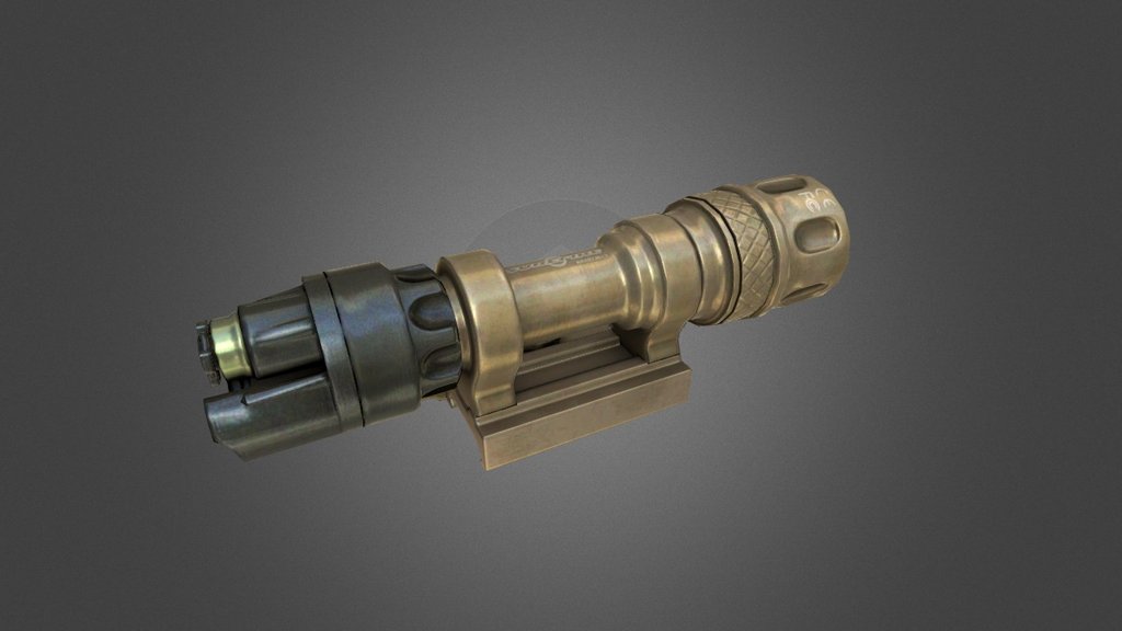 Surefire M952V Weapon Light - Download Free 3D model by RedRogueXIII ...