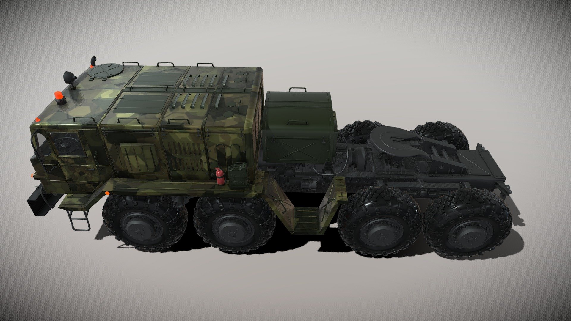 МАЗ-537 - 3D model by PolyPhantom [208f971] - Sketchfab
