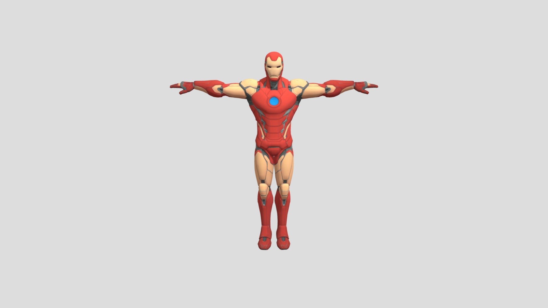 Iron Man - Download Free 3D model by moktadir [2090af1] - Sketchfab