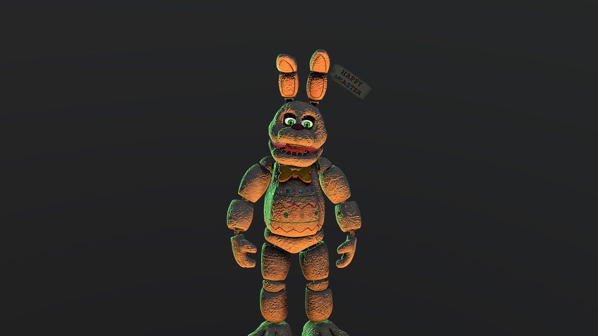 easter bonnie fnaf ar special delivery skin - Download Free 3D model by ...