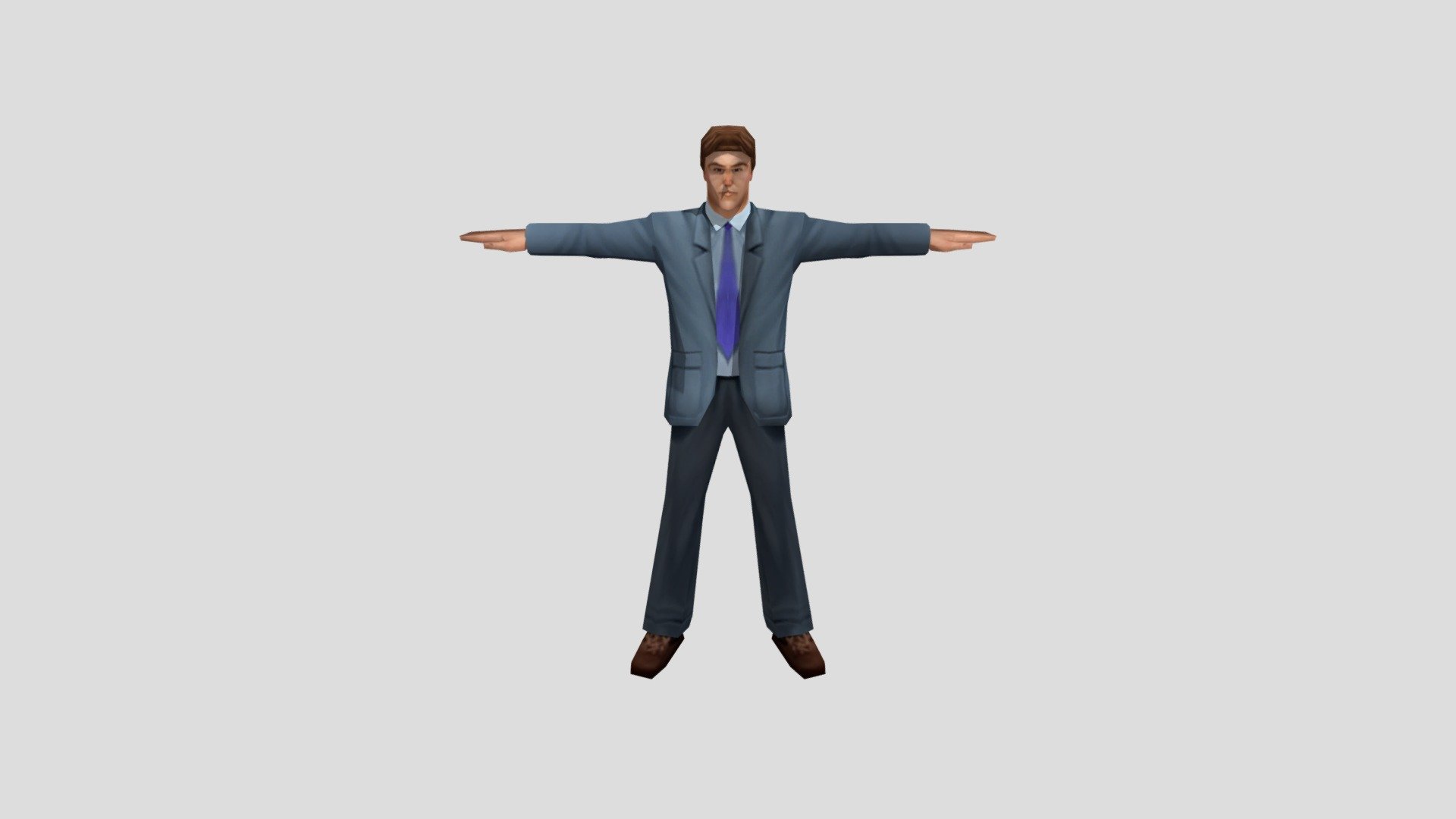 158 Office Worker (Male) MUA - 3D model by ak2yny [2094983] - Sketchfab
