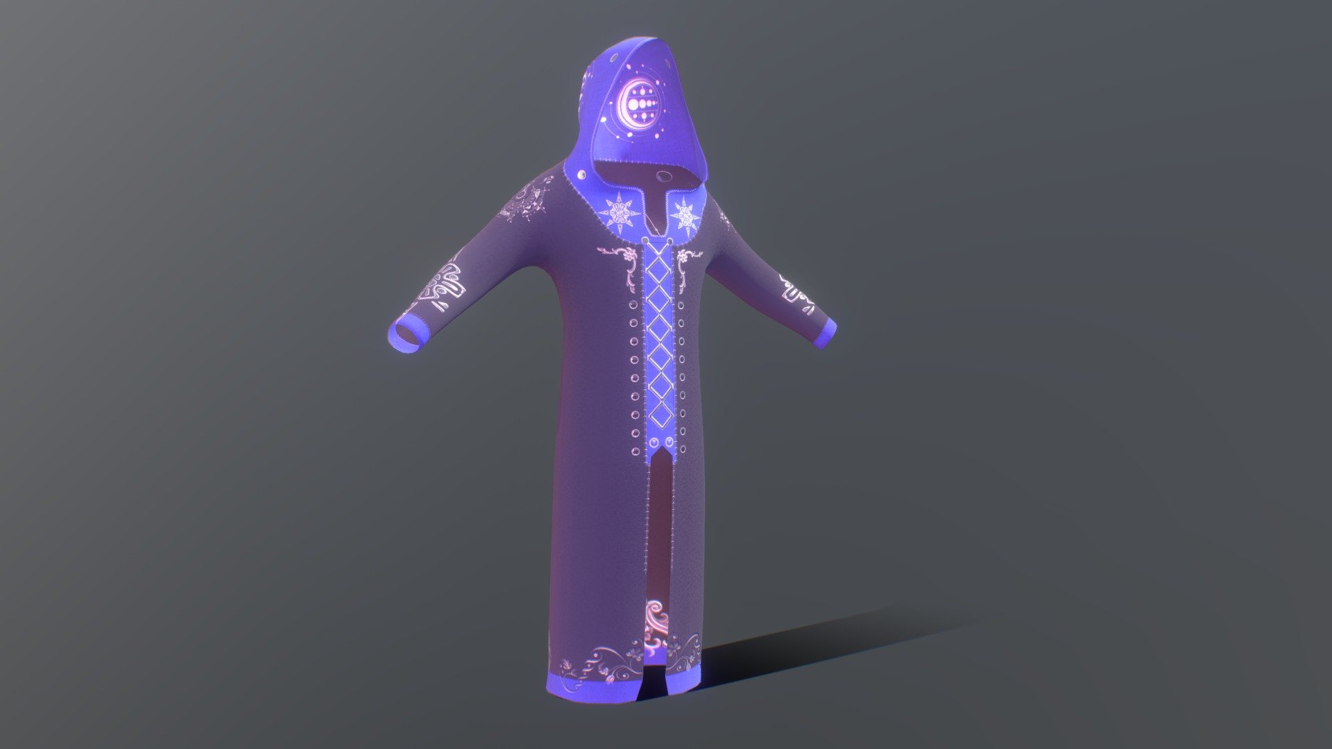 Cyber Monk - Download Free 3D model by Idmenthal (@idmental.id ...