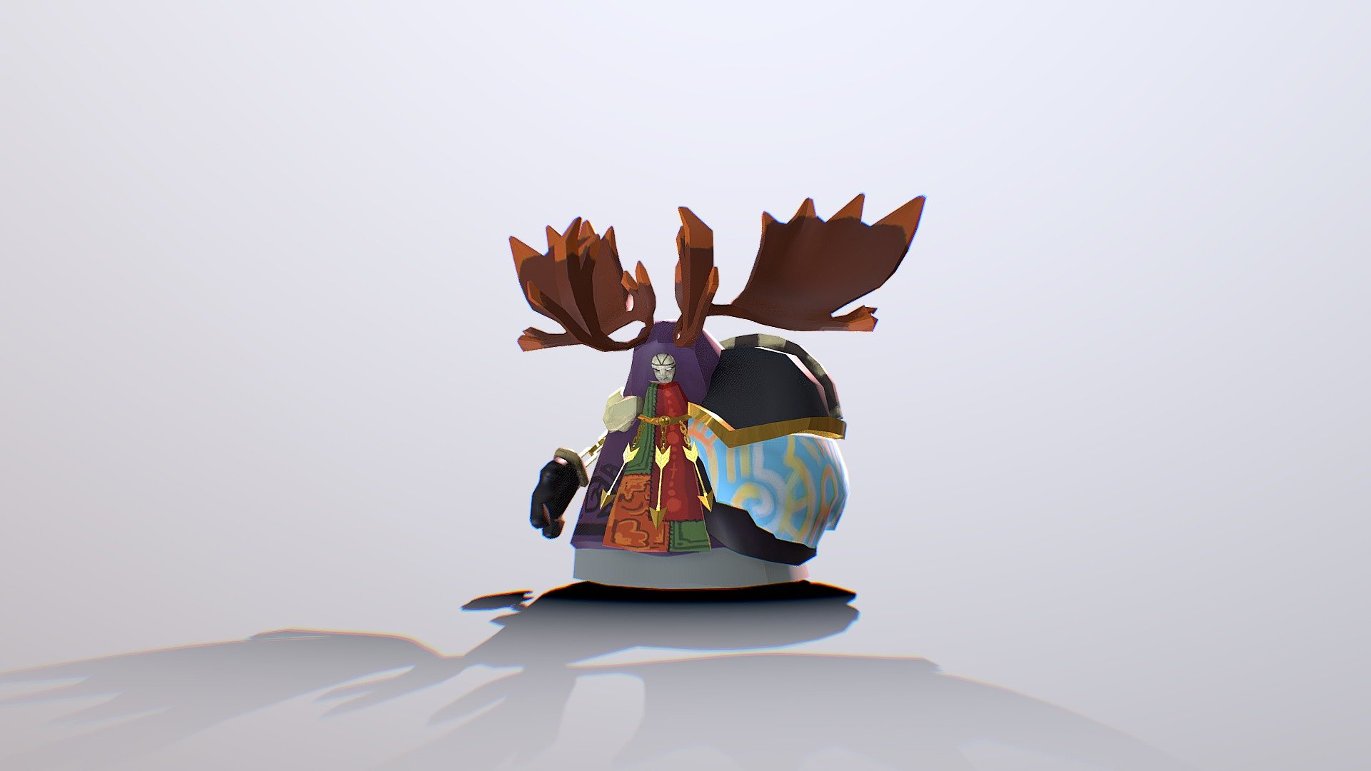 Character Design Kernmodule - Moose Fairy - 3D model by benjesta ...