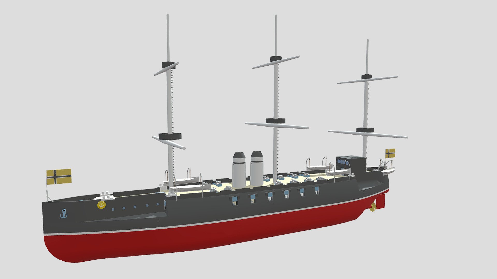 RSS Marrion - Download Free 3D model by martyn169 [209556f] - Sketchfab