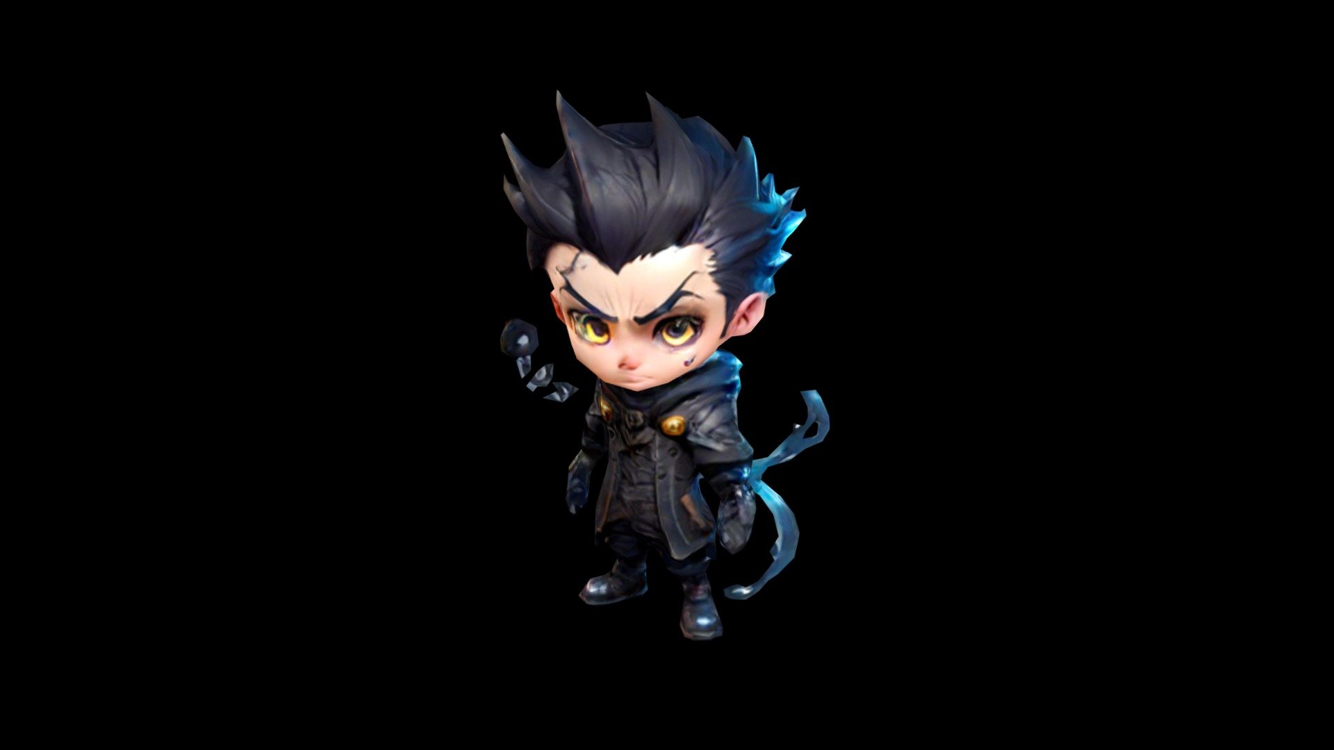 An Angry Little Magician Boy - Download Free 3D model by klrxyz ...