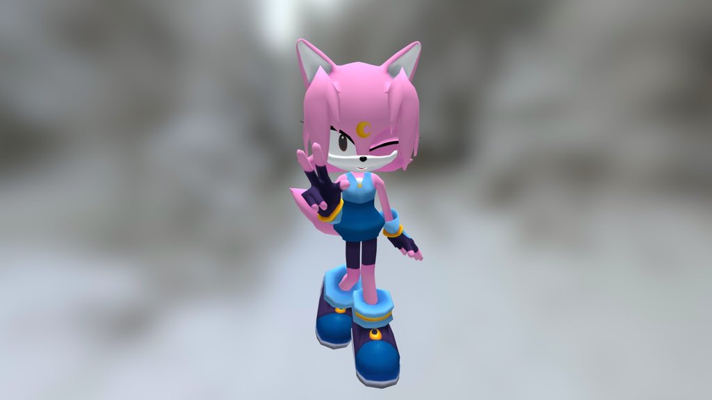 Sonic The Hedgehog OC - A 3D model collection by angelalamo718910 ...